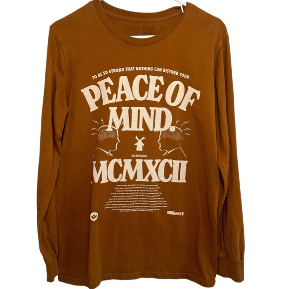 Dutch Bros | Shirts | Dutch Bros Medium Burnt Orange Long Sleeve Tee ...